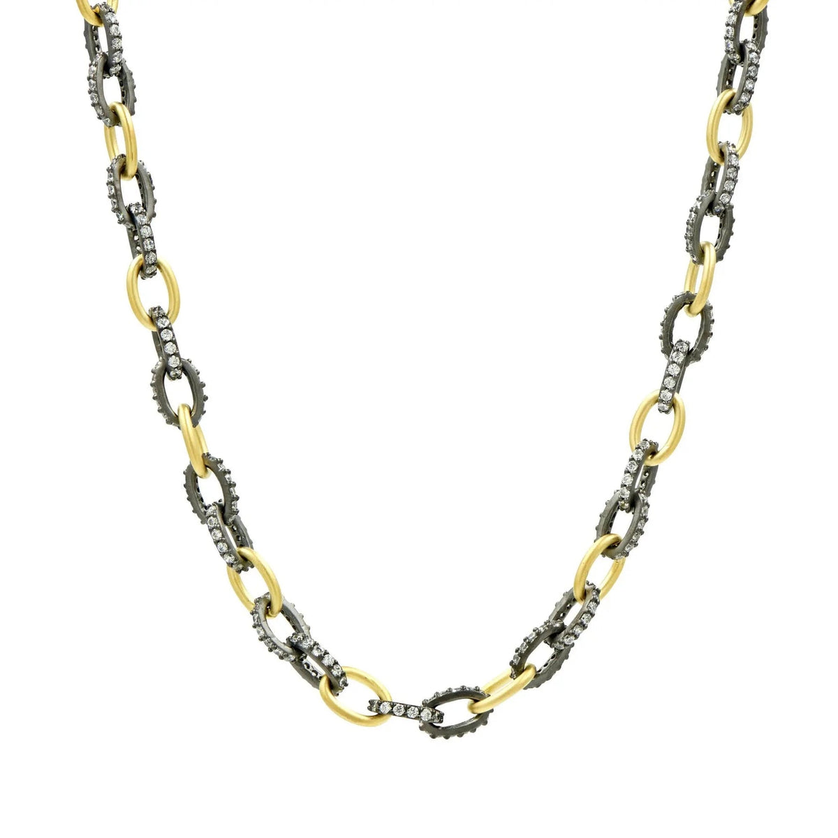 Alternating Chain Link Necklace – Marta's of Raleigh